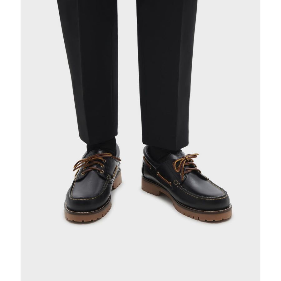 Commando Boat Shoes - Navy – Aladdin Online